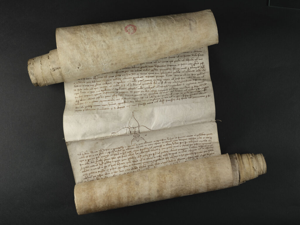 Prezentacja średniowiecznych rotulusów z klasztoru premonstratensów na ...